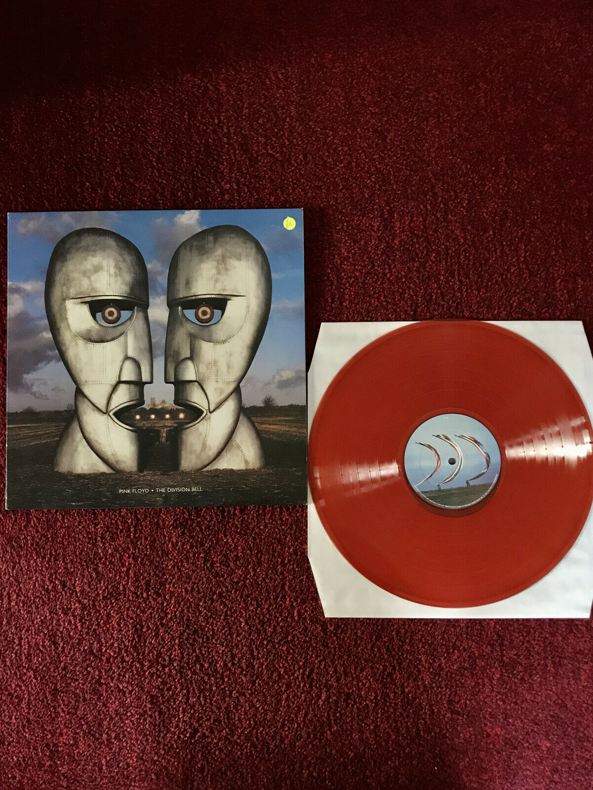 popsike.com - PINK FLOYD The Division Bell 1994 US, Limited Edition RED ...