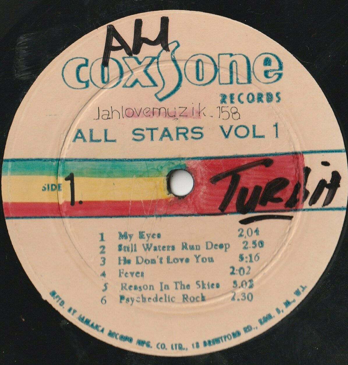 popsike.com - REGGAE LP STUDIO ONE " JAMAICA ALL STARS VOL I ...