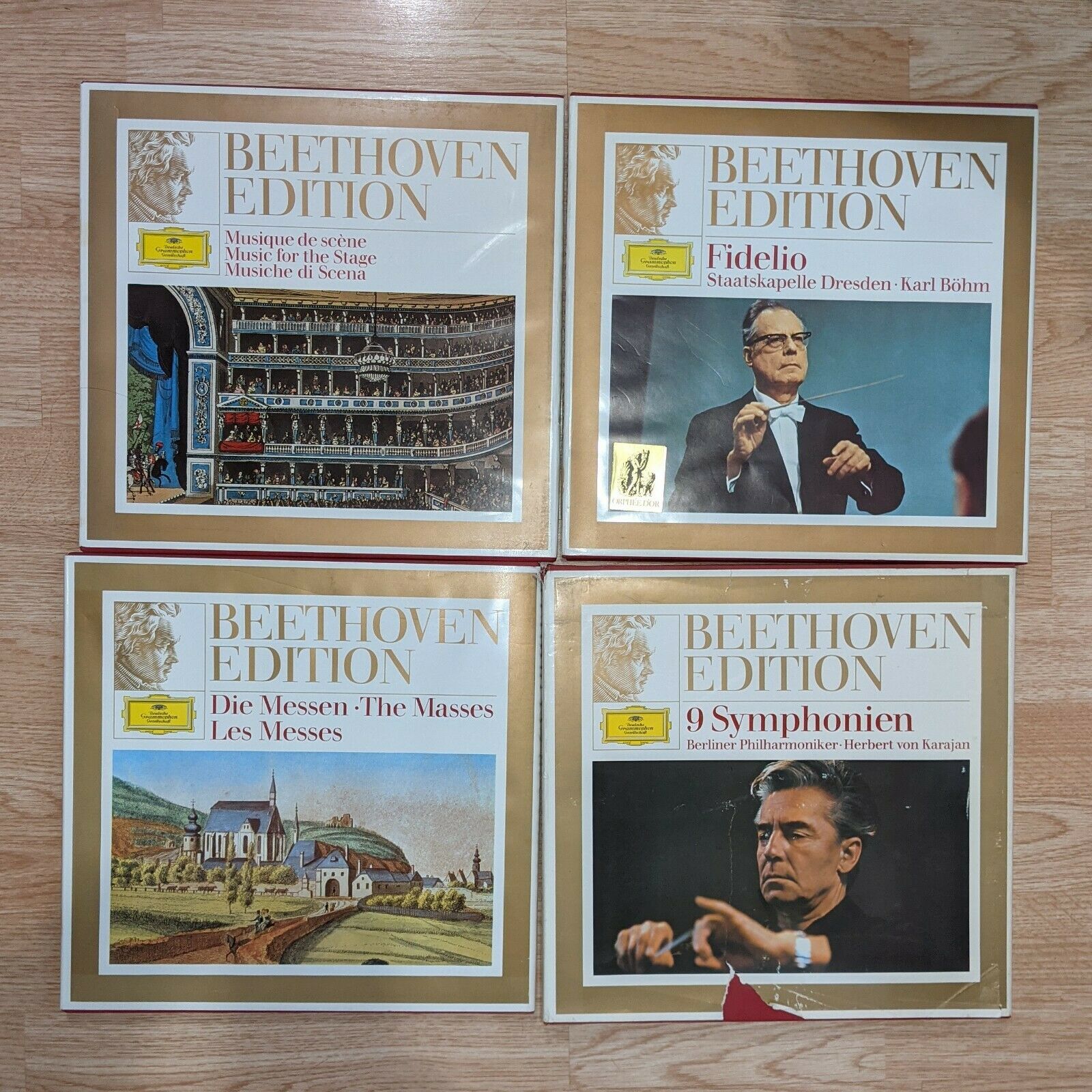 popsike.com - (7) Deutsche Grammophon Beethoven Edition LP Vinyl Record ...