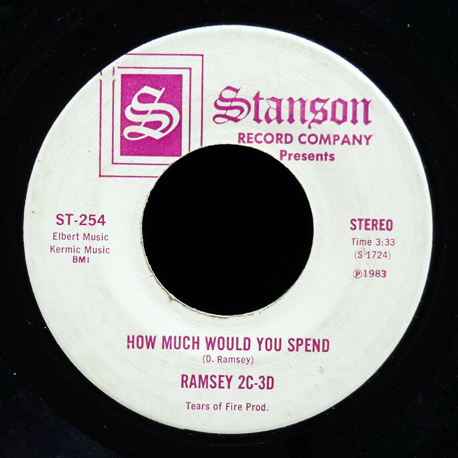 popsike.com - RAMSEY 2C-3D How Much Would You Spend / Rock The Groove ...