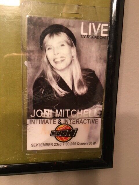 popsike.com - Joni Mitchell SIGNED Hissing of summer lawns FRAMED ...