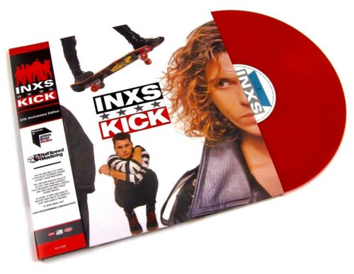 popsike.com - INXS - KICK - 30TH ANNIVERSARY LTD EDITION HALF SPEED RED ...