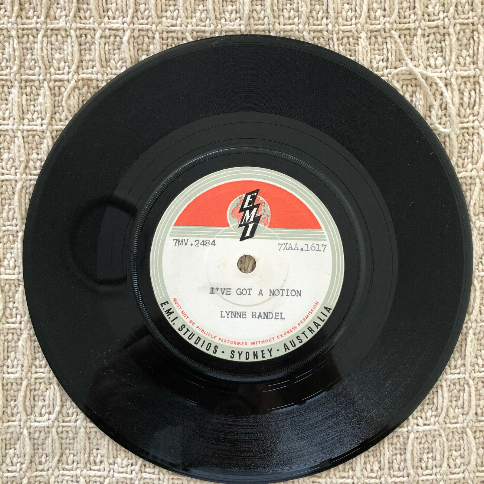 popsike.com - Lynne Randell I’ve Got A Notion TEST PRESSING 1965 ...