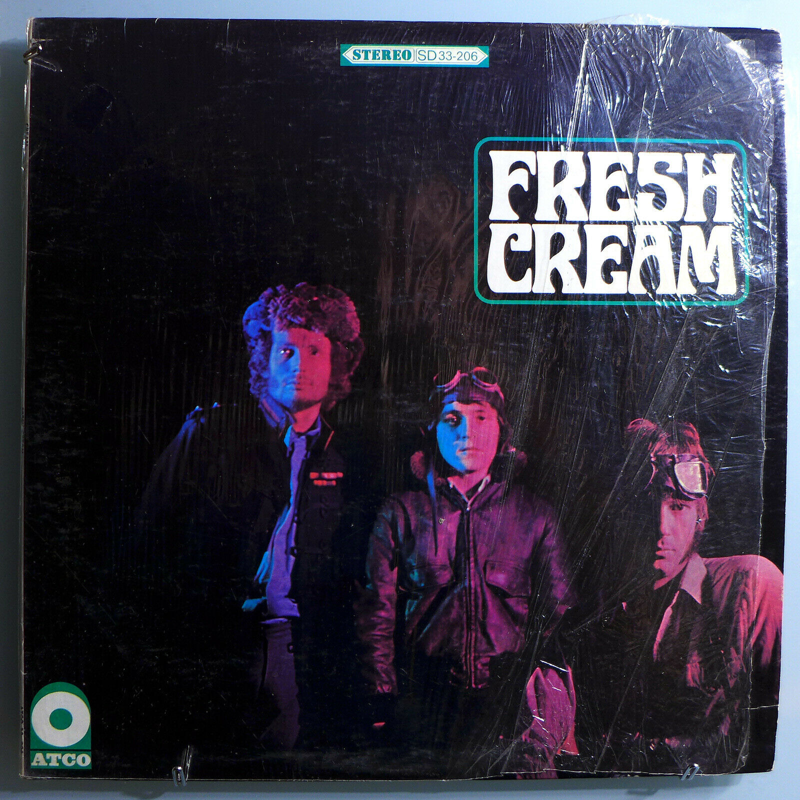 popsike.com - CREAM FRESH CREAM 1st ALBUM RARE ORIG '66 ATCO/MONARCH 2 ...