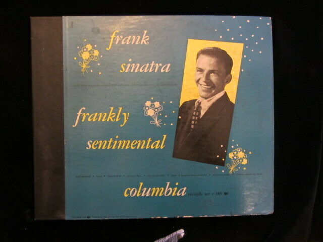 popsike.com - Frank Sinatra "Frankly Sentimental" Columbia 78RPM Album ...