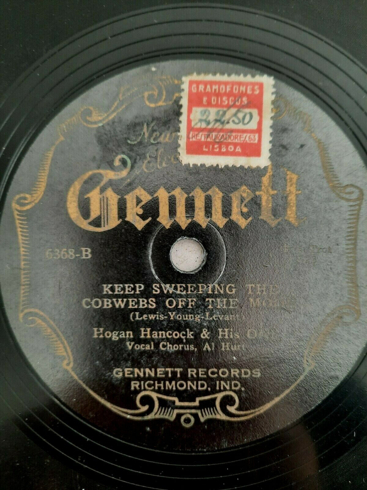 popsike.com - Hogan Hancock JAZZ - You can tell her anything - Gennett ...