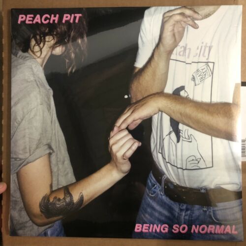 popsike.com - Being So Normal Peach Pit Vinyl Record In Hand Rare Lp ...