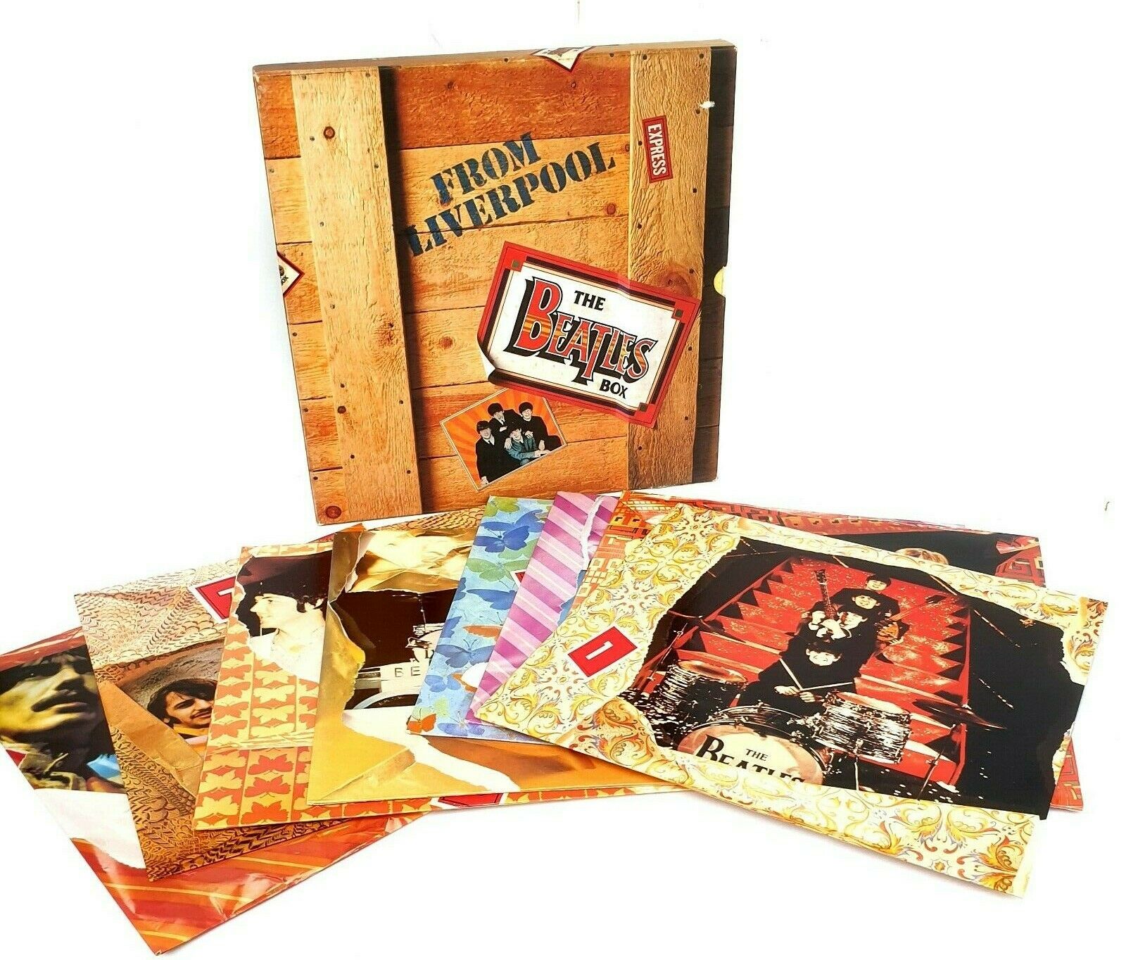 popsike.com - The Beatles-From Liverpool-The Beatles Box 8LP 1980 ...