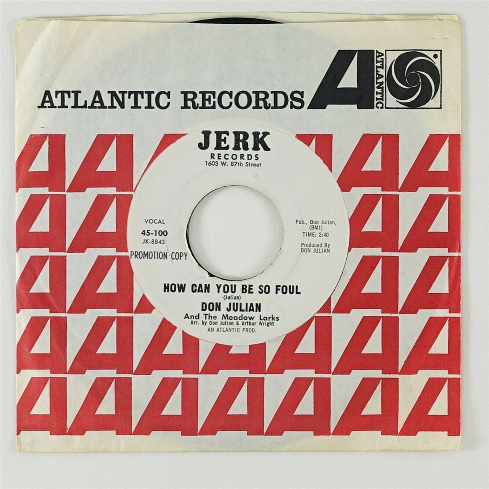 popsike.com - Don Julian "How Can You Be So Foul" Sweet Soul/Northern ...