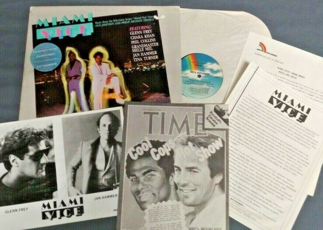 popsike.com - Miami Vice Promo - Music From The TV Series LP - *RARE* w ...