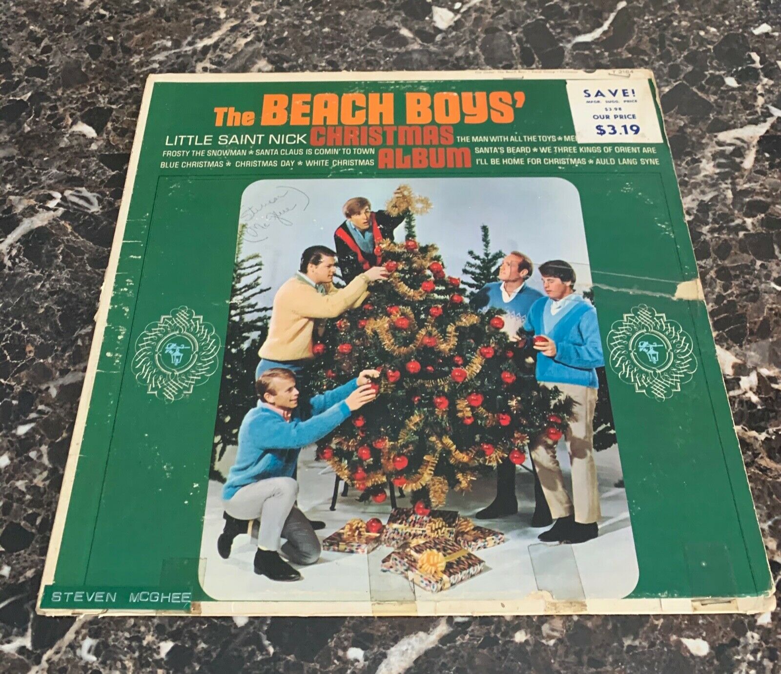 popsike.com - THE BEACH BOYS Christmas Album Little Saint Nick Vinyl LP ...