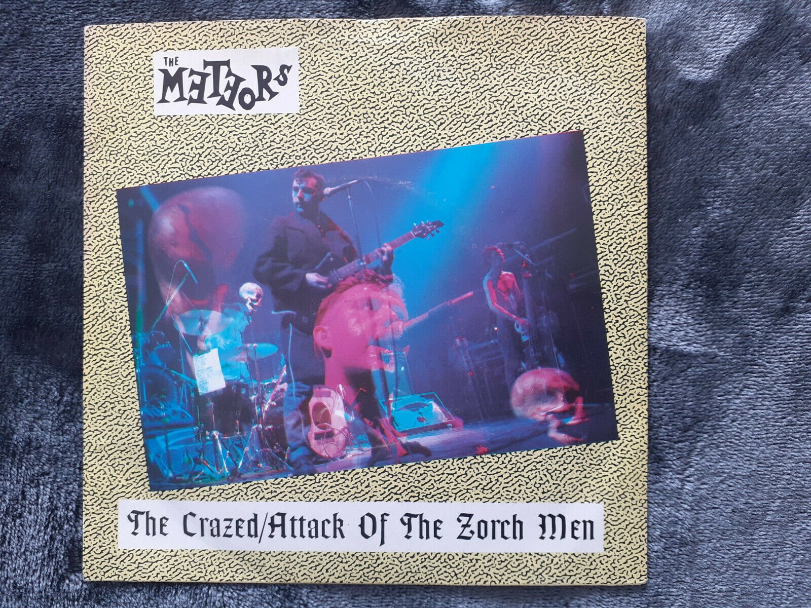 popsike.com - The Meteors - The Crazed/Attack Of The Zorch Men 1981 ...