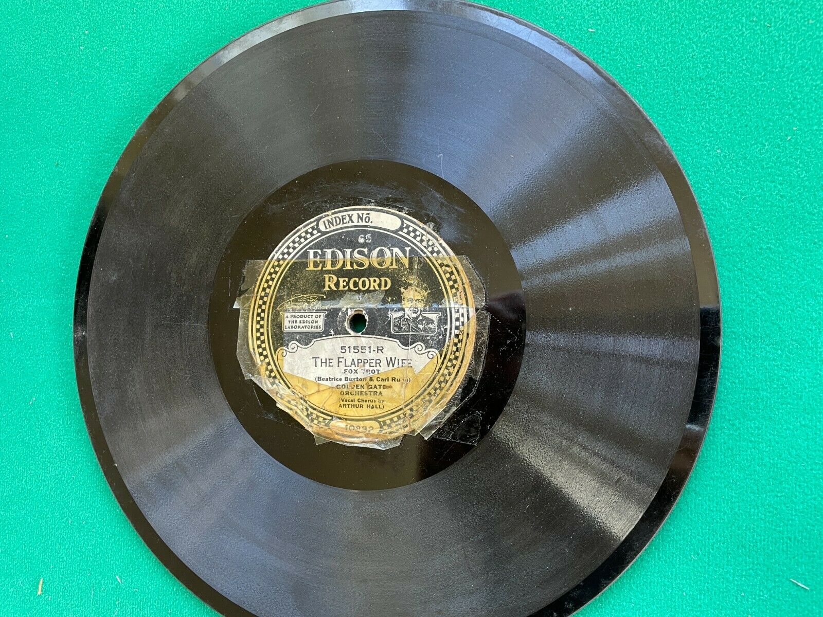 popsike.com - Edison Diamond Disk- Golden Gate O- California Ramblers ...