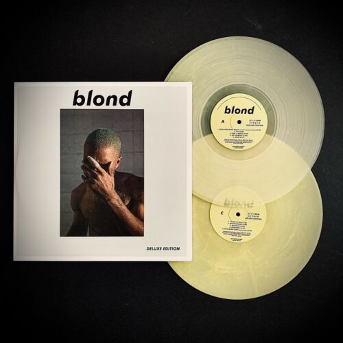popsike.com - Frank Ocean - Blond 2LP Deluxe Edition Yellow Marble ...