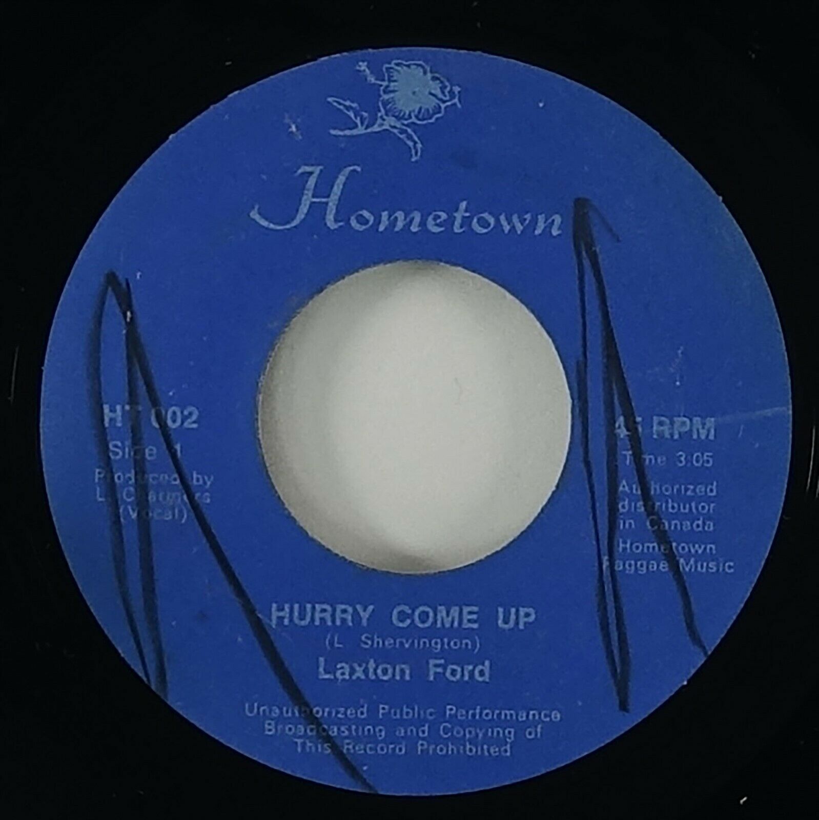 popsike.com - Laxton Ford "Hurry Come Up" Reggae 45 Hometown HEAR ...