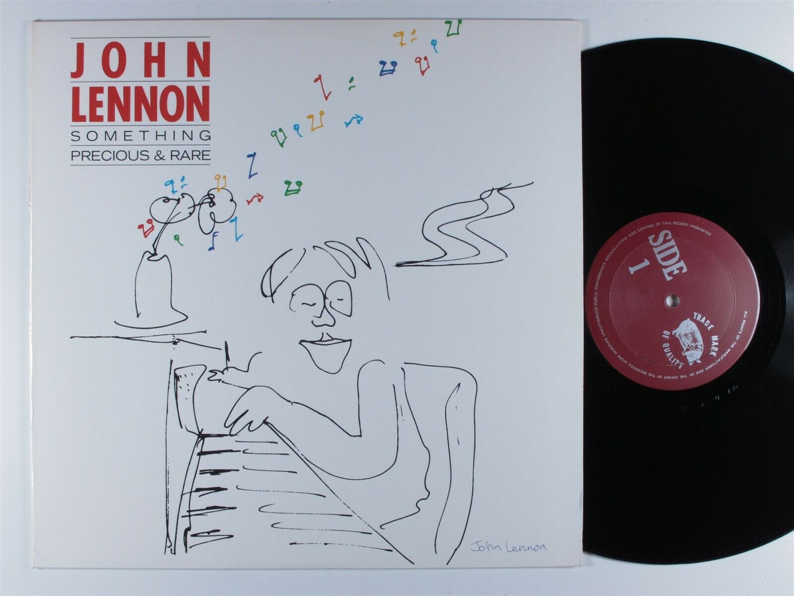 popsike.com - JOHN LENNON Something Precious & Rare TRADE MARK OF ...