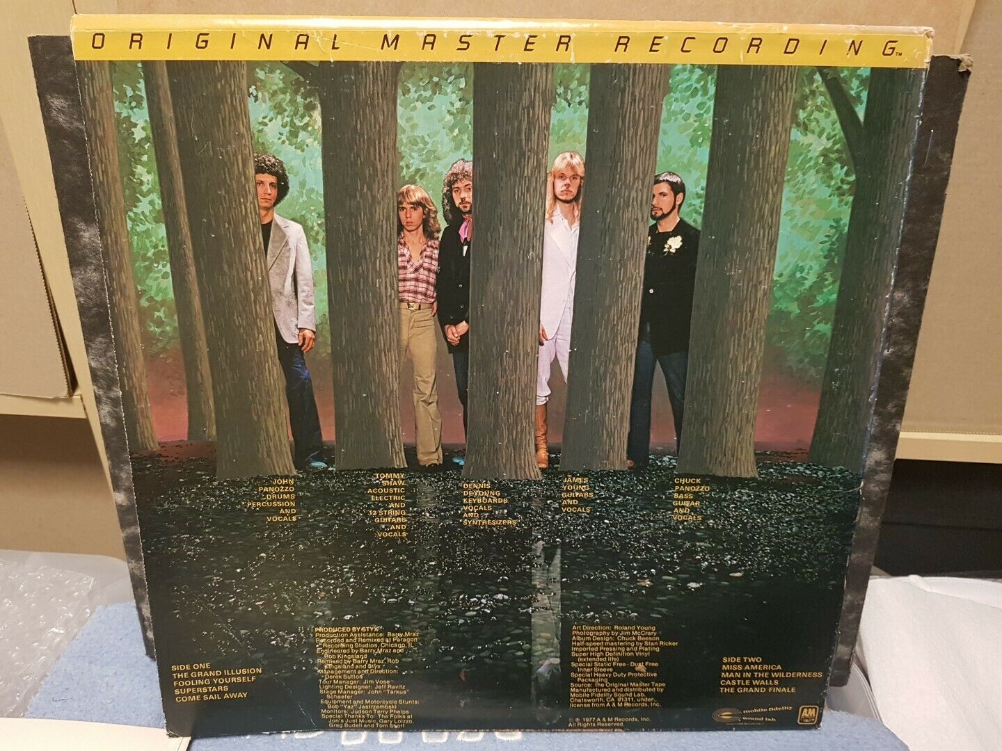 popsike.com - STYX "The Grand Illusion" MFSL AUDIOPHILE PRESSING RARE ...