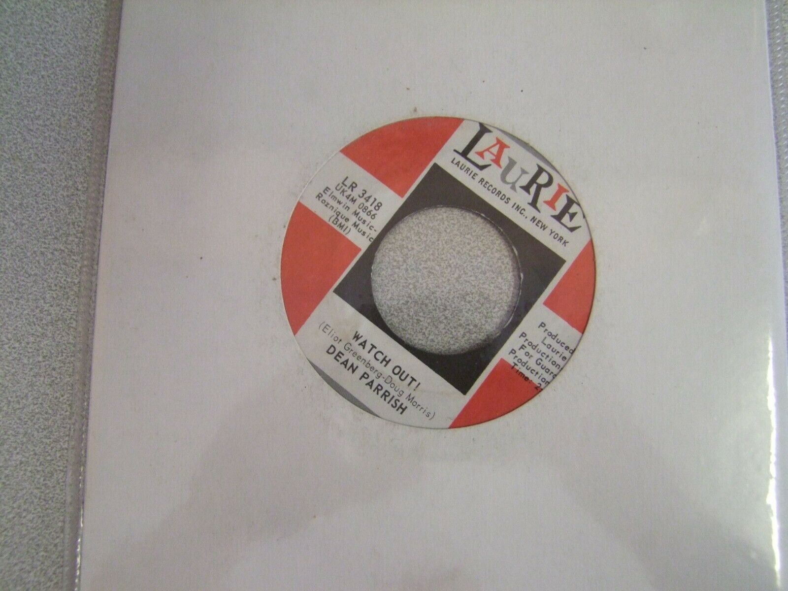 popsike.com - Dean Parrish ?– I'm On My Way - Northern Soul Record 7 ...