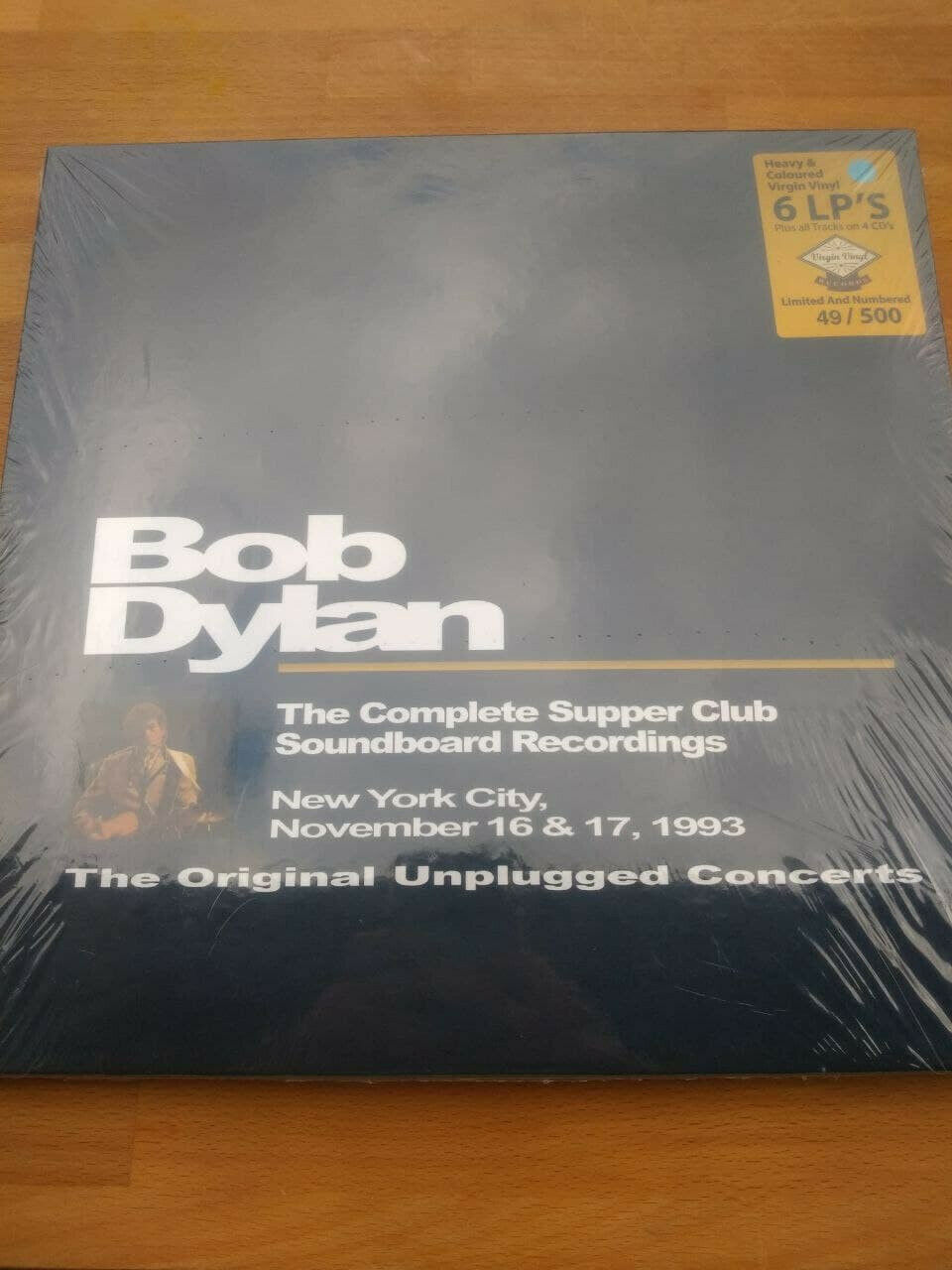 popsike.com - Bob Dylan, Complete Supper Club Soundboard, Limitierte ...