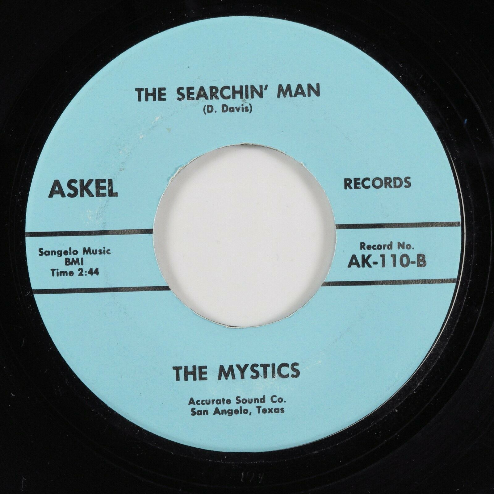 popsike.com - Garage Ballads 45 MYSTICS 'Till The End Of Time ASKEL VG+ ...