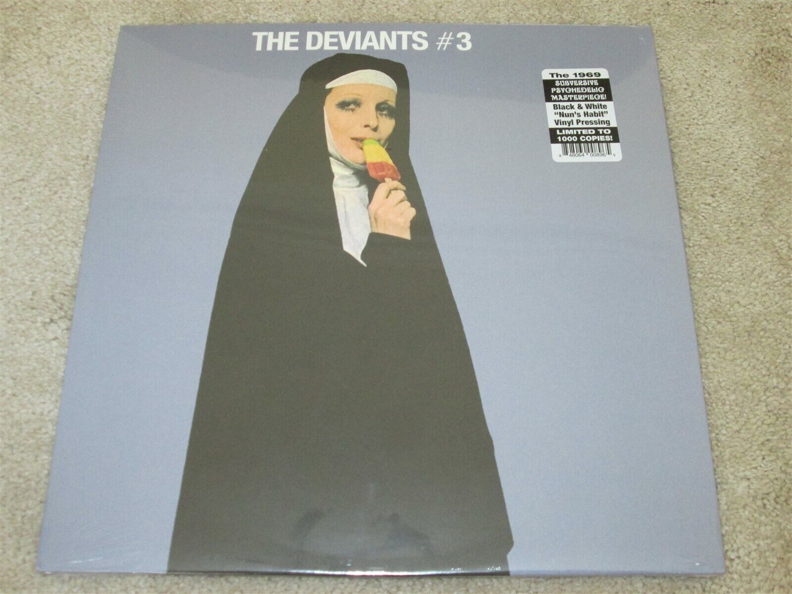 popsike.com - THE DEVIANTS - #3 - PSYCH - LTD EDITION BLACK & WHITE NUN'S HABIT VINYL - auction ...