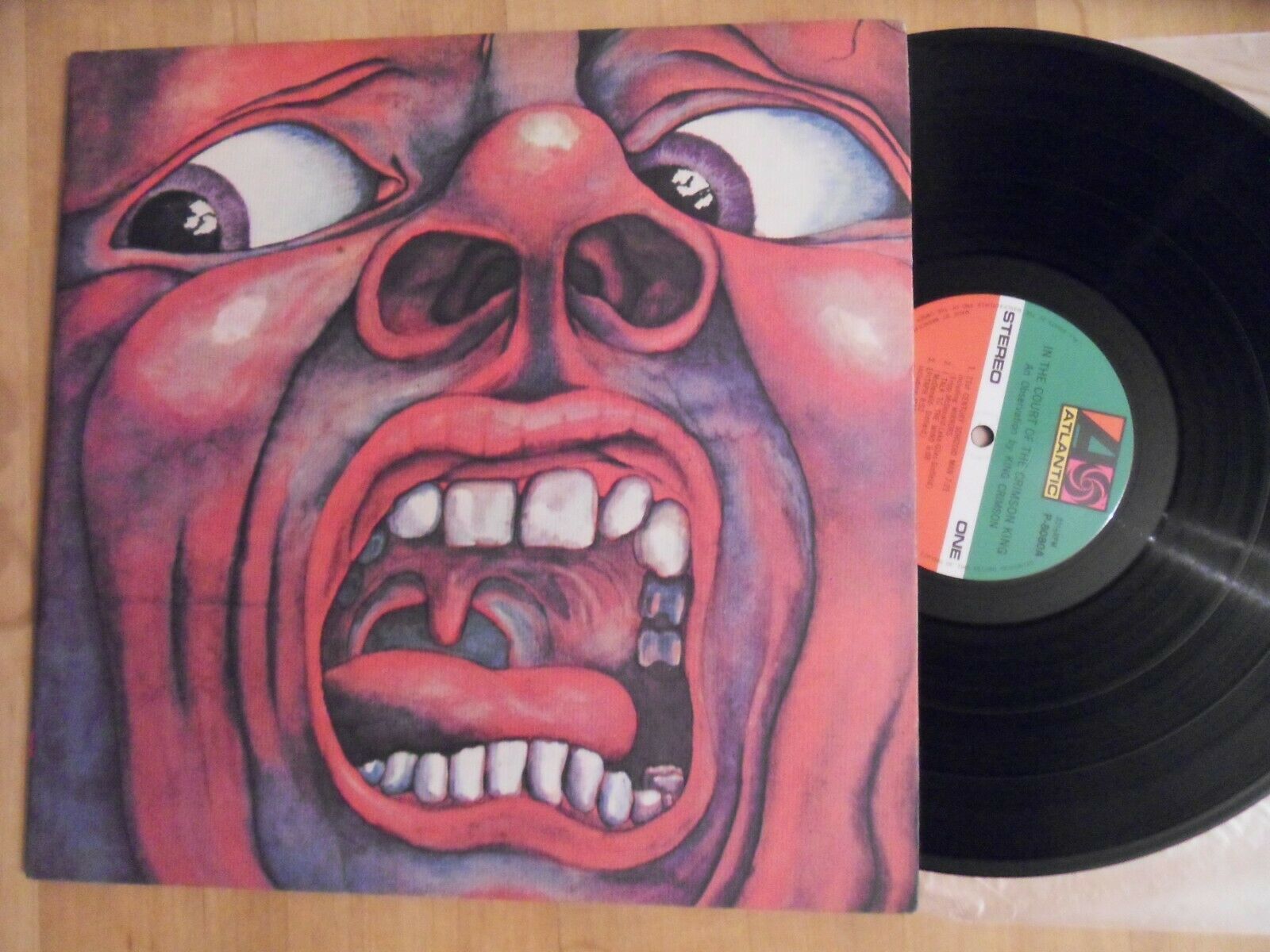 popsike.com - King Crimson – In The Court Of The (Lp, Atlantic, foc ...