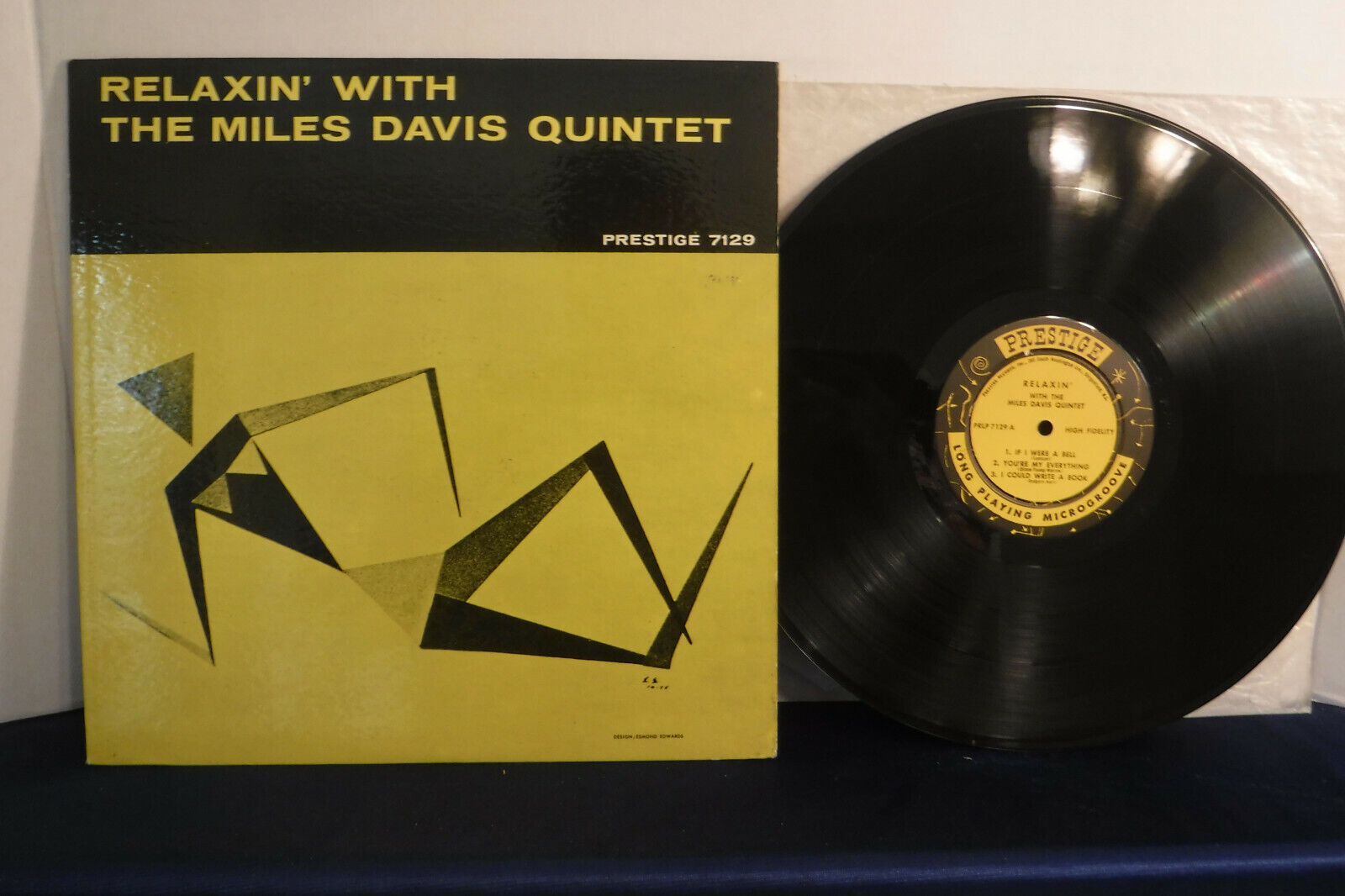 popsike.com - Relaxin With The Miles Davis Quintet, 1958 Prestige PRLP ...