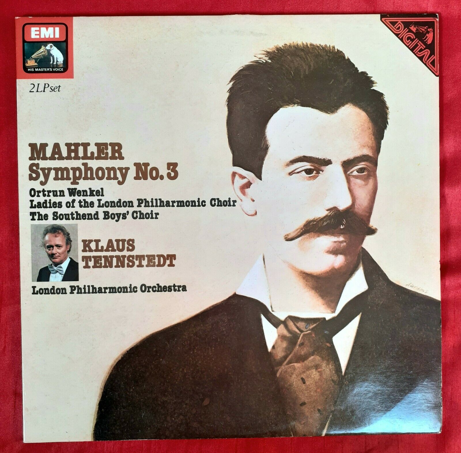 popsike.com - MAHLER Symphony No 3 KLAUS TENNSTEDT L.P.O. EMI Digital SLS 5195 2xLP NM - auction ...