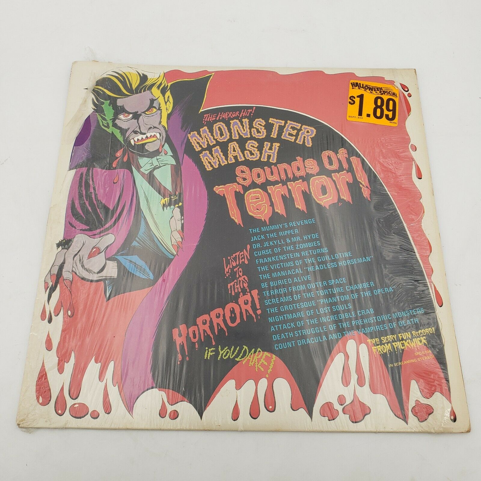 popsike.com - Sounds of Terror 1974 Monster Mash Pickwick SPC-5104 ...