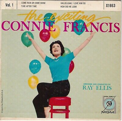 popsike.com - Connie Francis "The Exciting Connie Francis" 1959 MGM X1663 Vol. 1 NM Condition ...