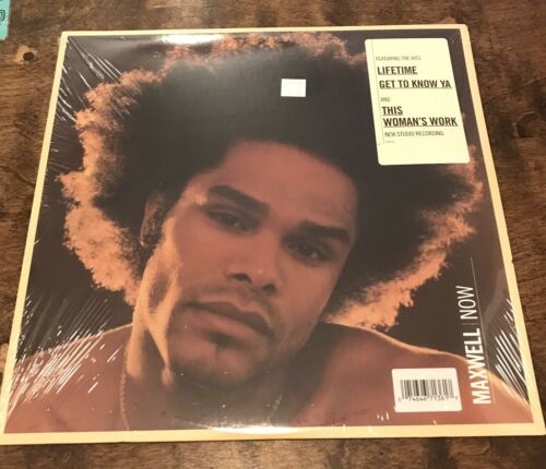 popsike.com - MAXWELL NOW Sealed OG LP with Hype Sticker 2001 Sony ...