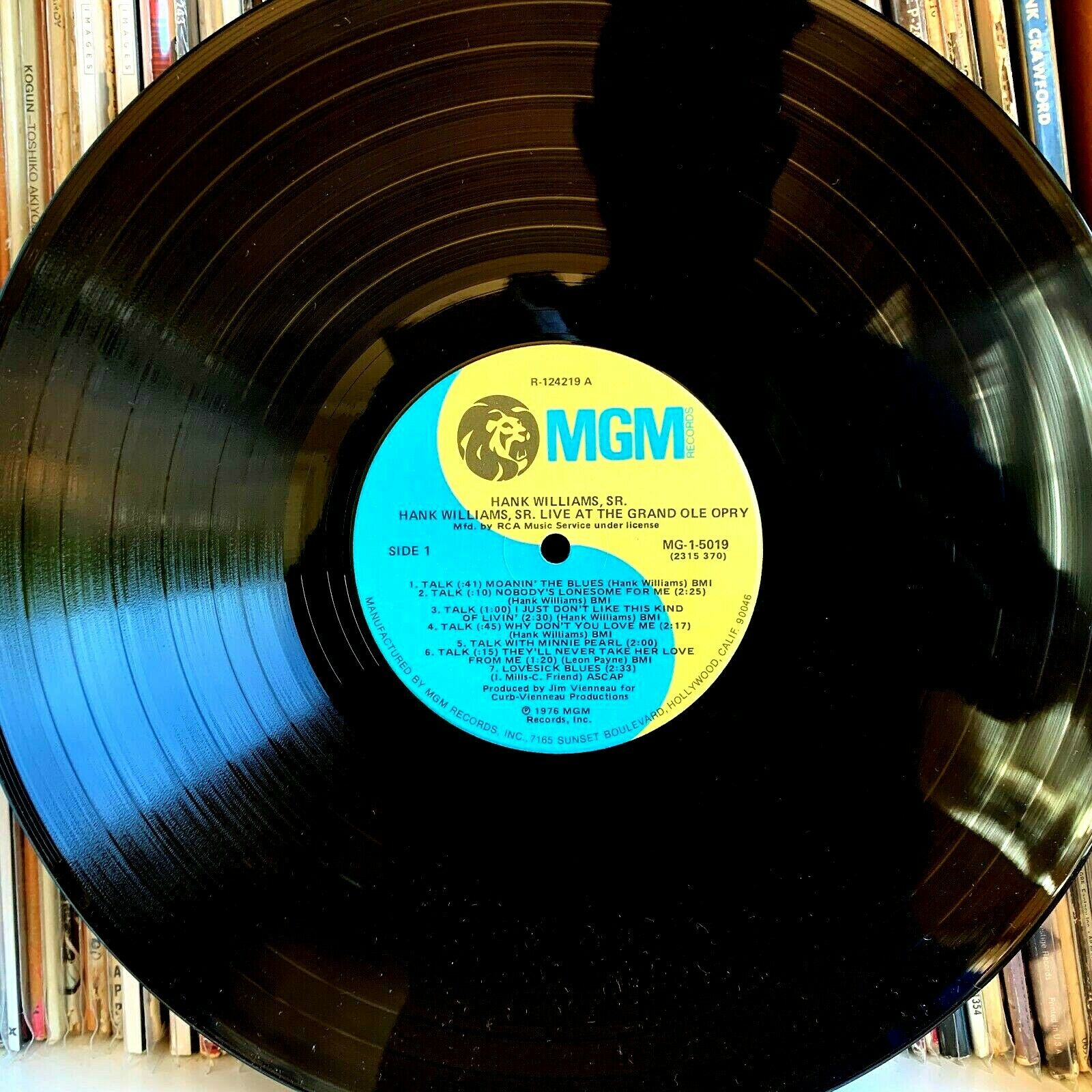 popsike.com - Hank Williams Live At The Grand Ole Opry 1976 Vinyl MGM ...