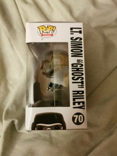 popsike.com - Funko Pop Games: Call Of Duty - Lt Simon Ghost Riley #70 ...