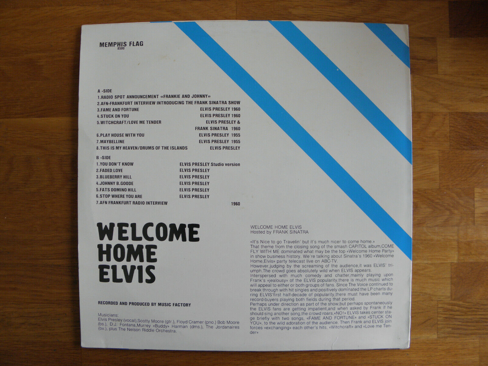 popsike.com - ELVIS PRESLEY WELCOME HOME ELVIS LP ALBUM 1985 MEMPHIS ...