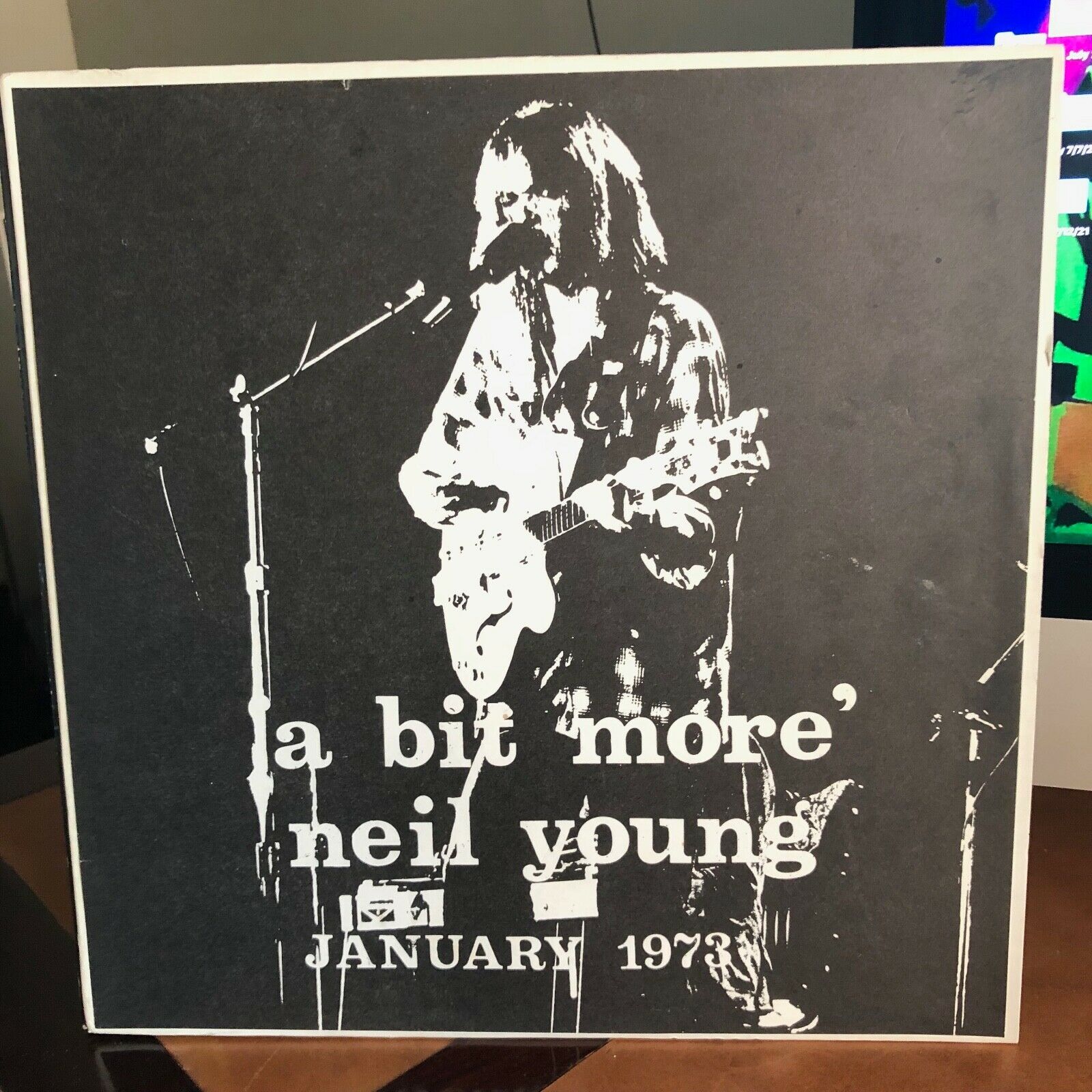 popsike.com - Rare NEIL YOUNG LIVE 1973 Recording - A BIT MORE' not ...