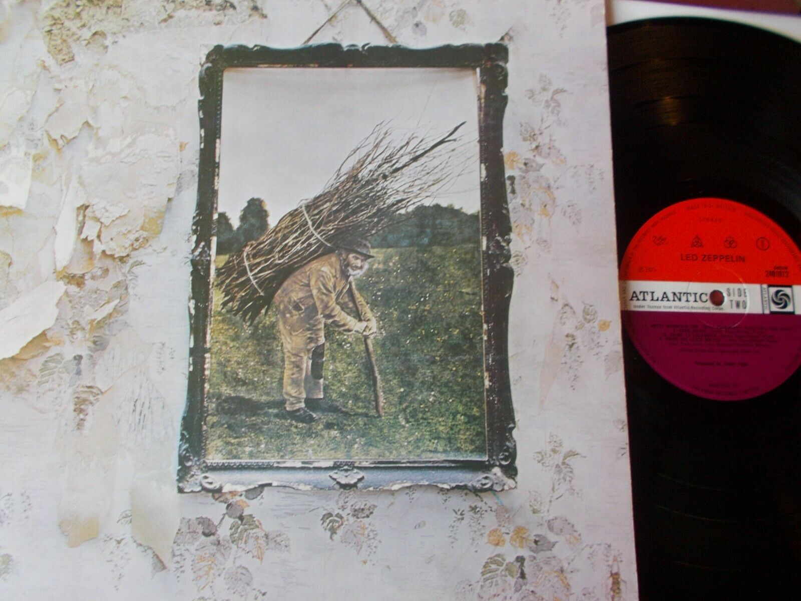 popsike.com - LED ZEPPELIN "Led Zeppelin IV" (Atlantic) UK 1971 ...