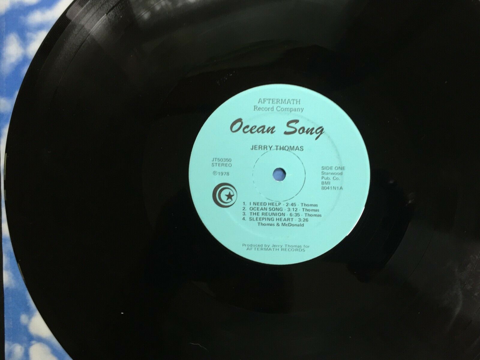 popsike.com - "Ocean Song" Rare vinyl album by Jerry Thomas PREQUEL TO ...