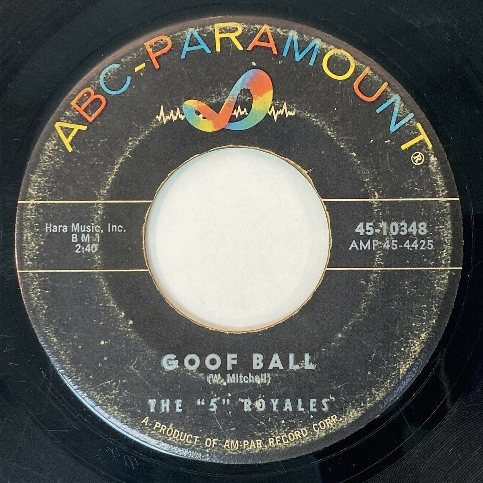 popsike.com - 5 ROYALES Catch That Teardrop / Goof Ball Northern Soul R ...