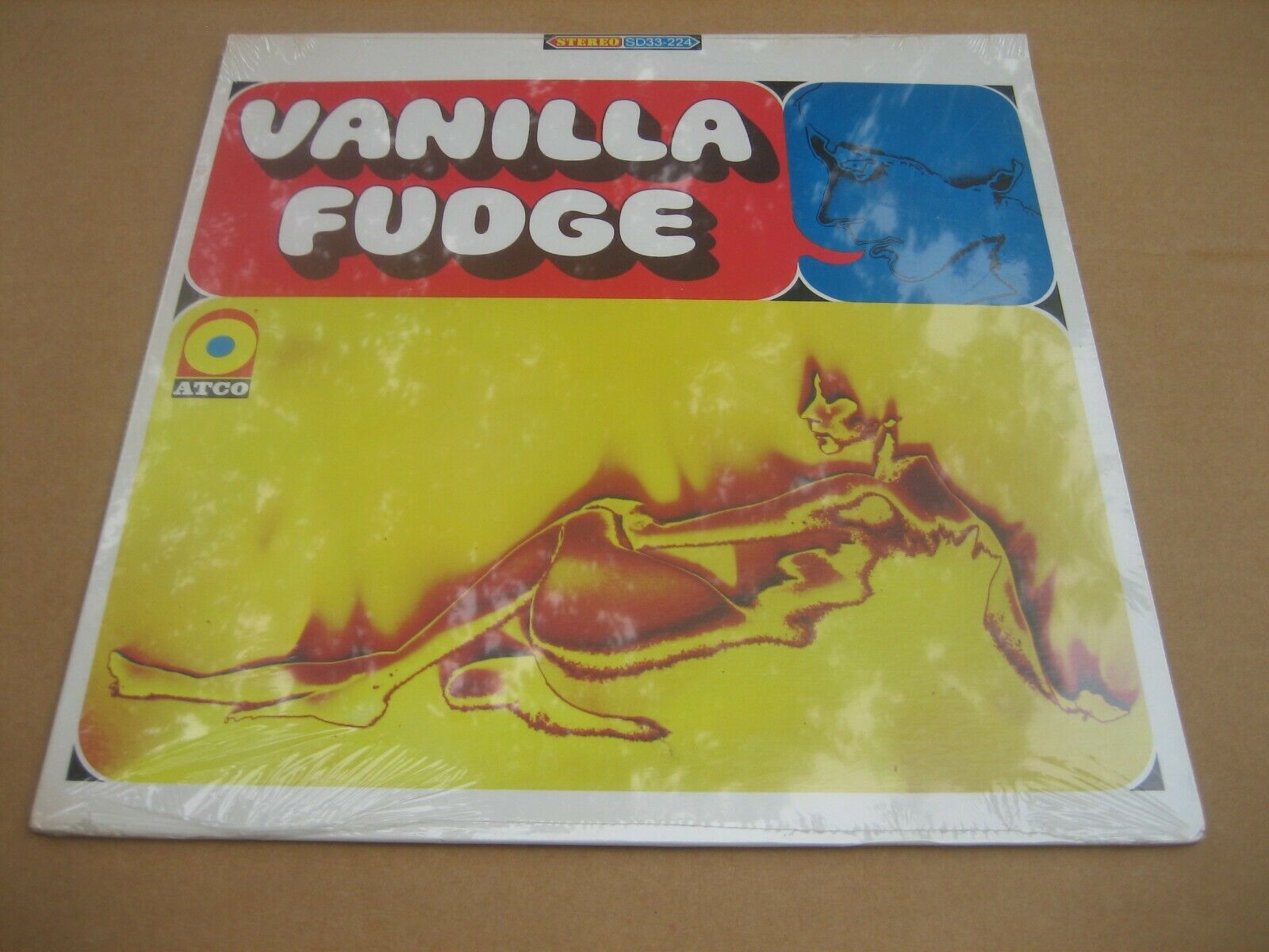 popsike.com - EXT. RARE SEALED ORIGINAL 1967 VANILLA FUDGE SELF TITLED ...