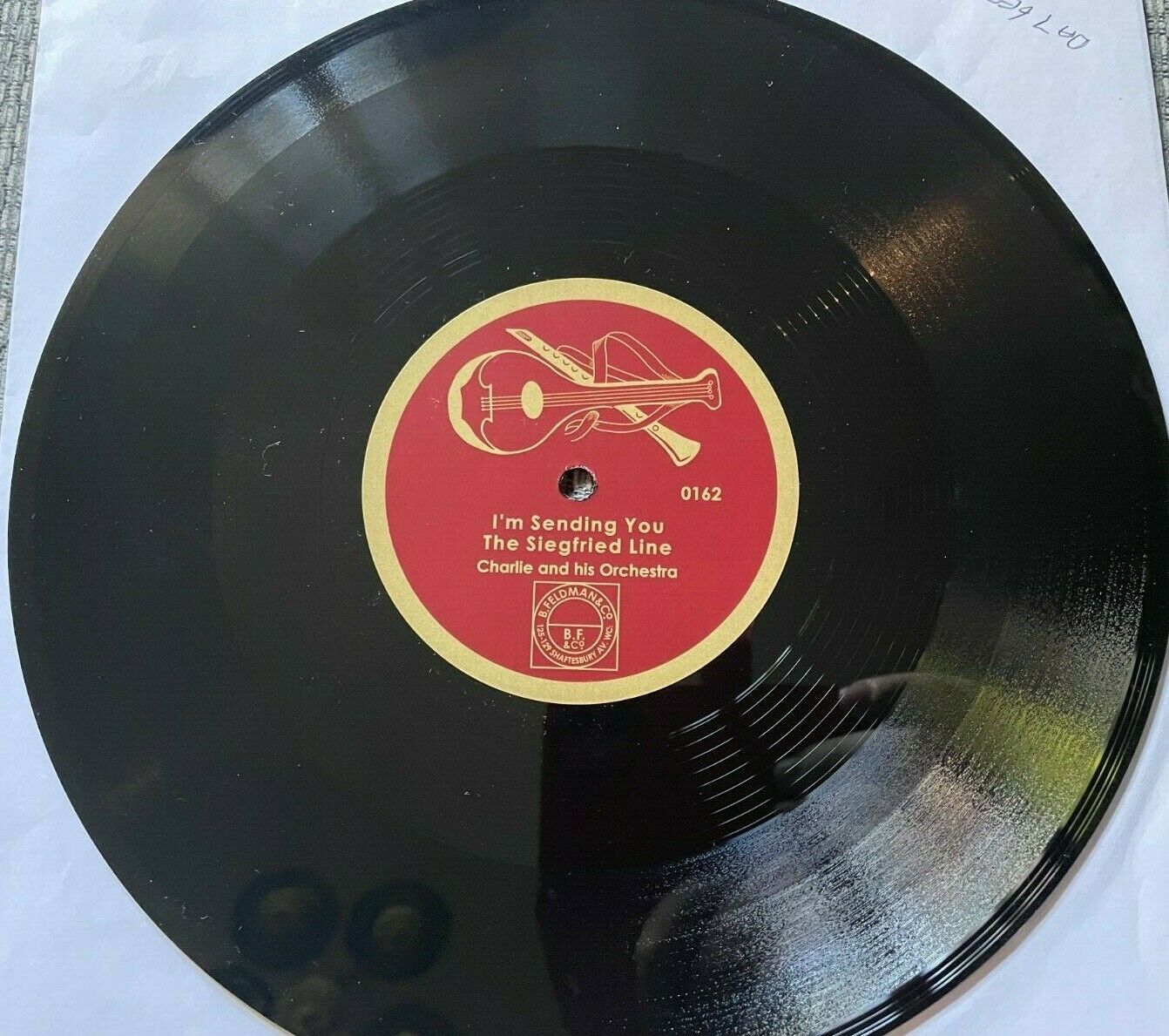 popsike.com - WW2 CHARLIE AND HIS ORCHESTRA VINYL 78 - I'M SENDING YOU ...