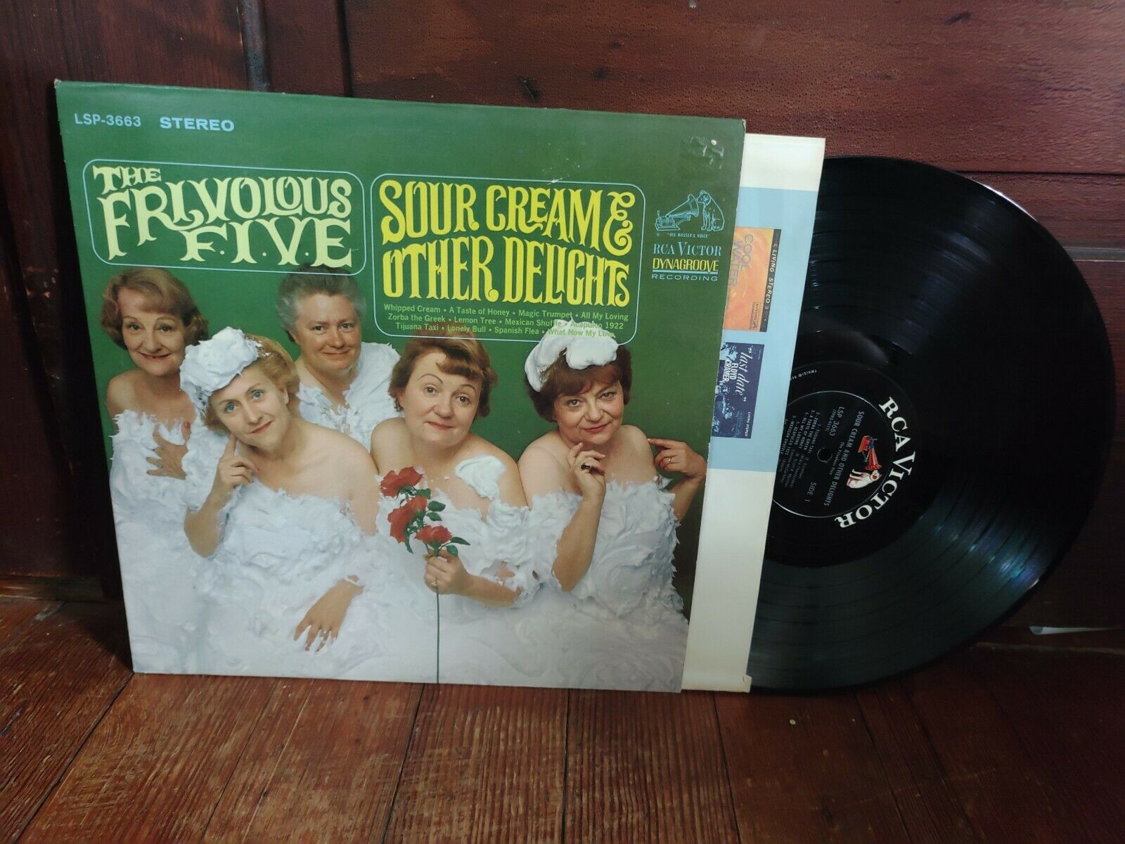 popsike.com - The Frivolous Five LP Sour Cream & Other Delights RCA LSP ...