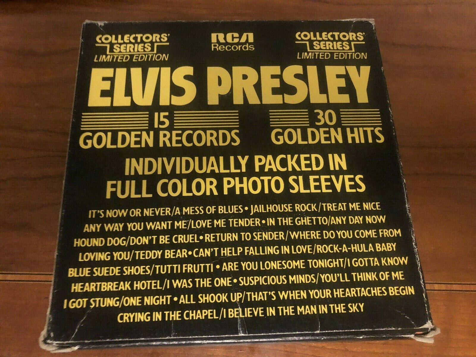 popsike.com - Elvis Presley - 15 Golden Hit Collectors Series 45 rpm ...