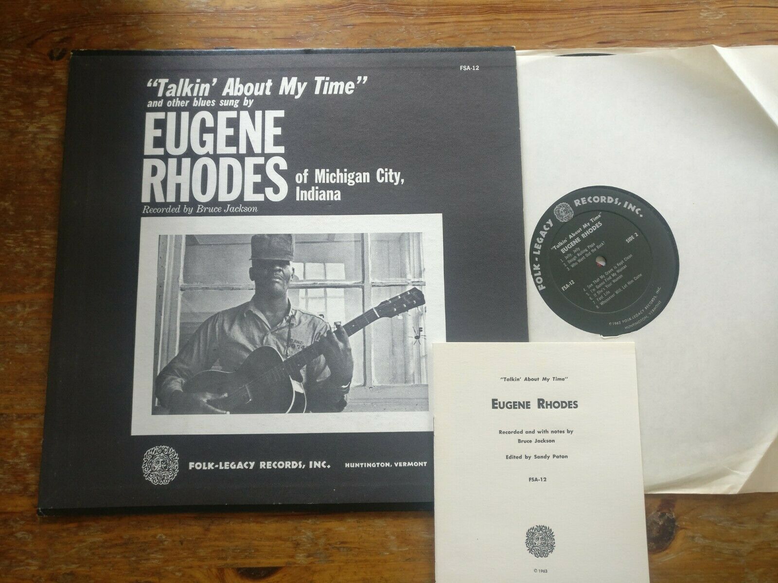 popsike.com - EUGENE RHODES Talkin About My Time US 1st Delta Prison ...