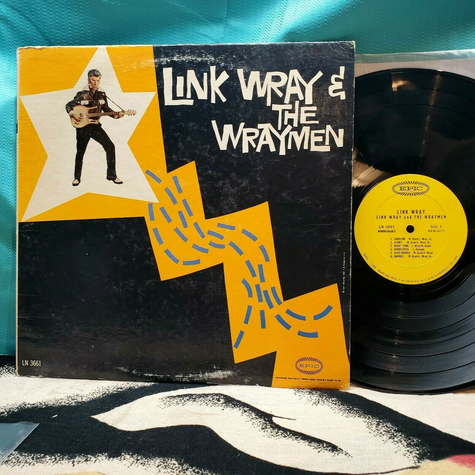 popsike.com - Link Wray and the Wraymen Raymen Original 1963 EPIC ...