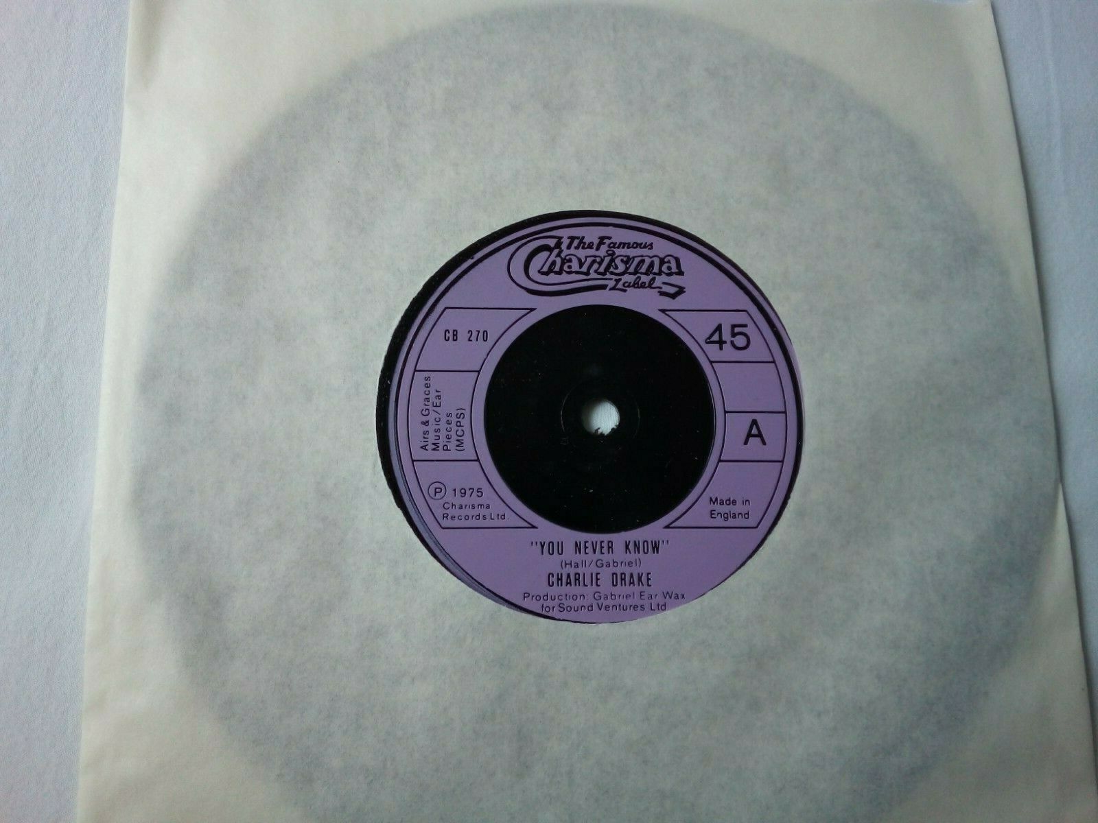 popsike.com - Charlie Drake-You Never Know. 7 Inch Vinyl Single ...