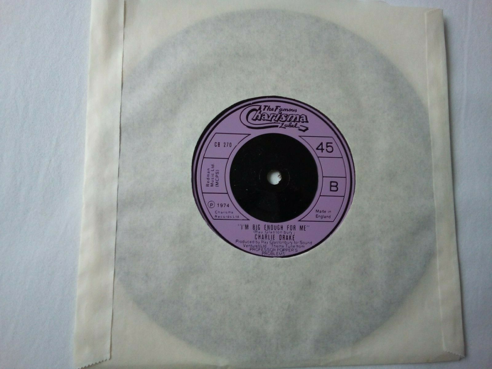 popsike.com - Charlie Drake-You Never Know. 7 Inch Vinyl Single ...