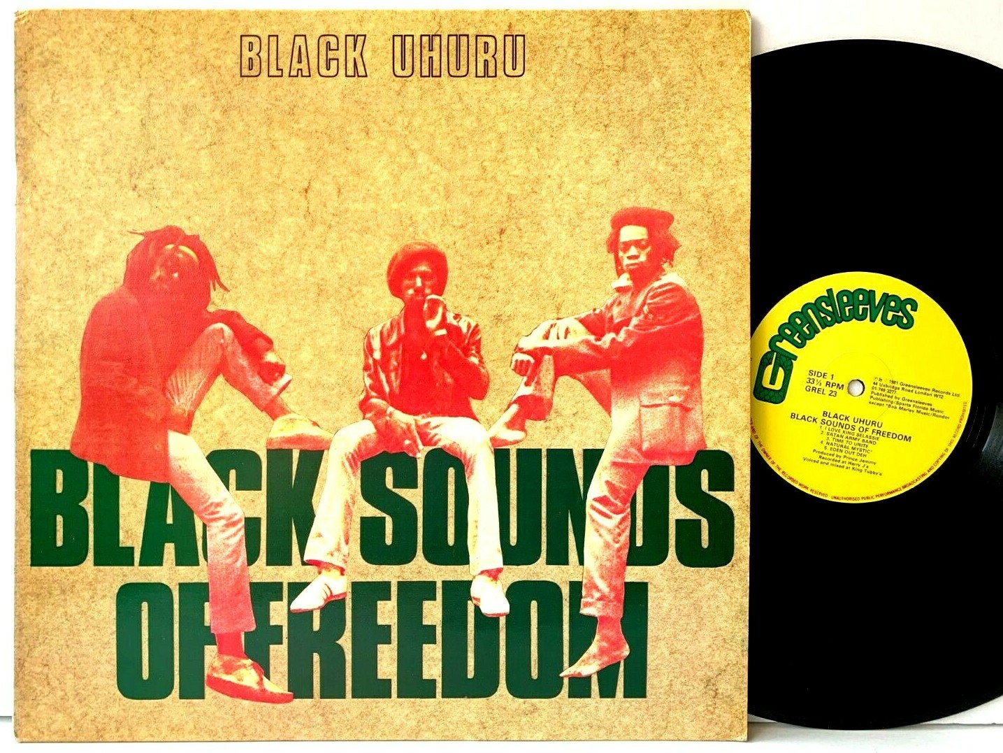 popsike.com - Black Uhuru Black Sounds of Freedom [Vintage ...