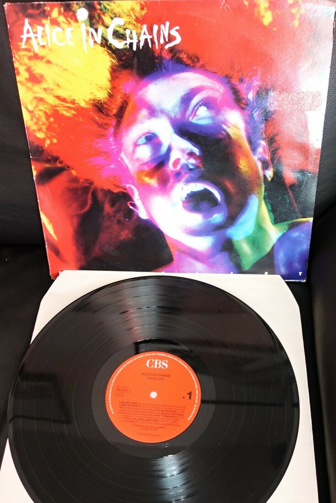 popsike.com - Alice in Chains -- Facelift **VINYL** No-ReIssue 1990 ...