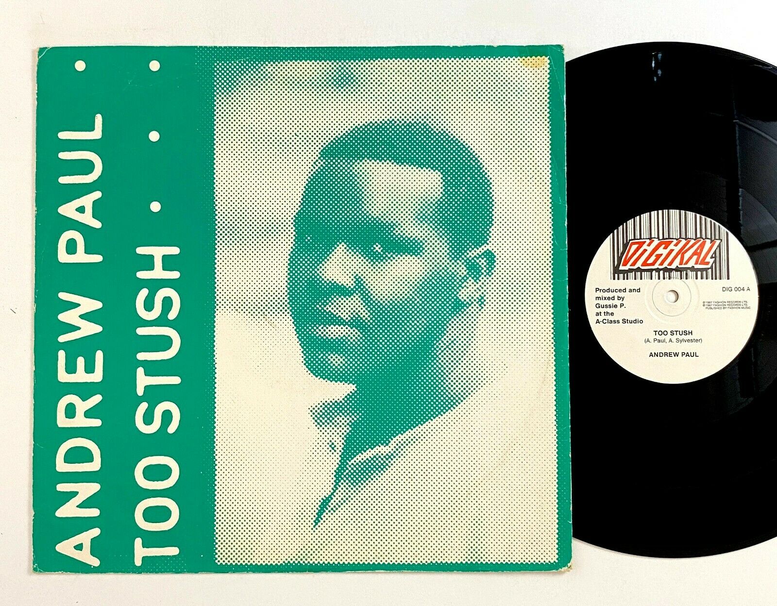popsike.com - Andrew Paul "Gunshot A Flow/Too Stush" Reggae 12" Digikal ...