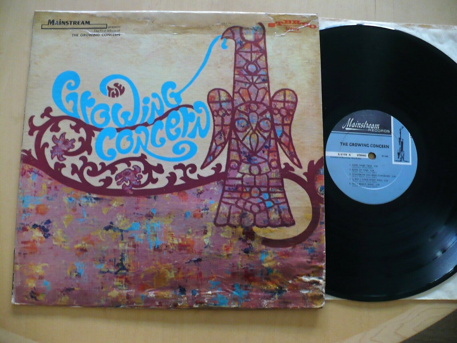 popsike.com - THE GROWING CONCERN RARE 1968 ORIGINAL VINYL PSYCH ...